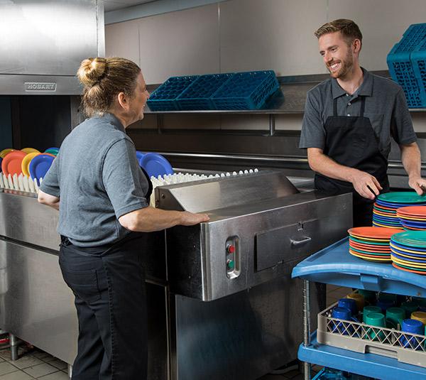 FT1000e Flight Type Commercial Dishwasher from Hobart